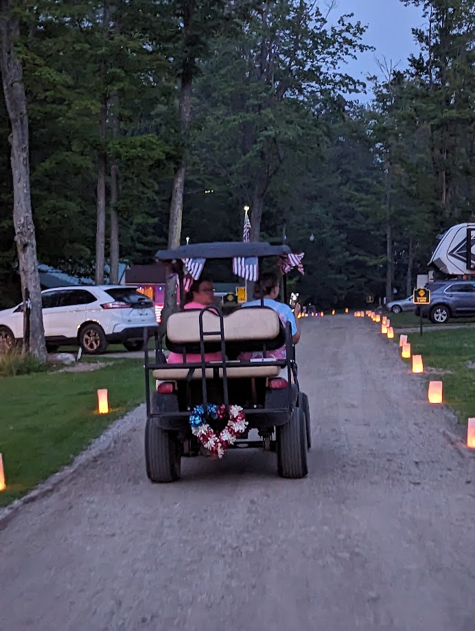 Luminaries Parade - Top A Rise Campground | Falconer NY